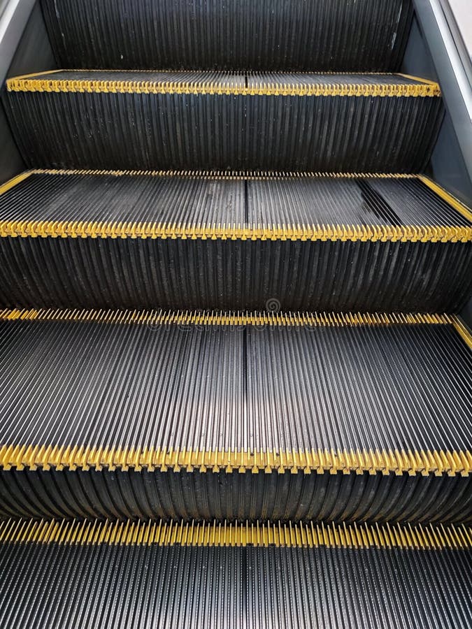 Elevator step close up stock image. Image of step, wing - 220496783