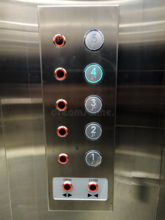 Elevator button touchless stock image. Image of lift - 248971399