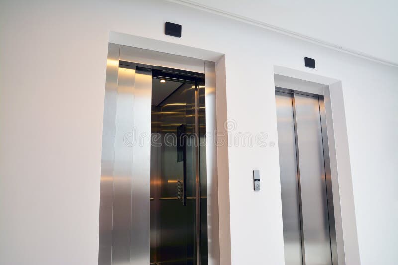 Elevator Doors Opening