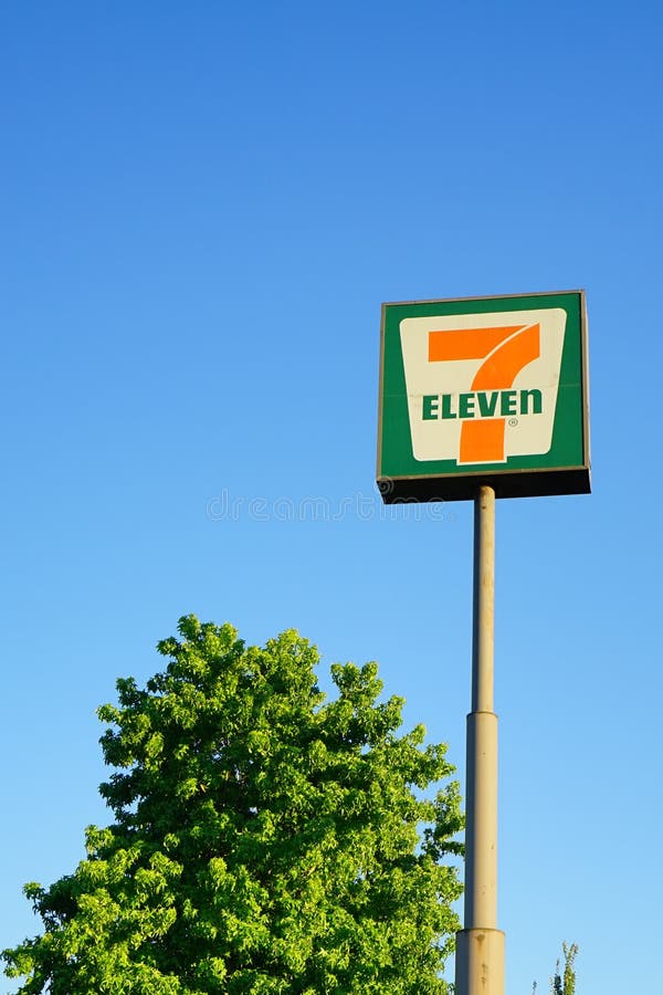 7 Eleven logo editorial photography. Image of icon, groceries - 89550697