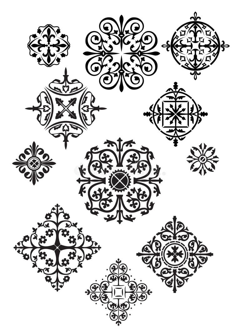 Intricate Border Designs Stock Illustrations – 667 Intricate Border ...