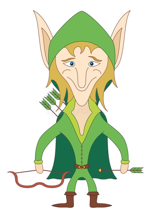 Elf Archer Stock Vector Illustration Of Fantasy Arrows 25584466