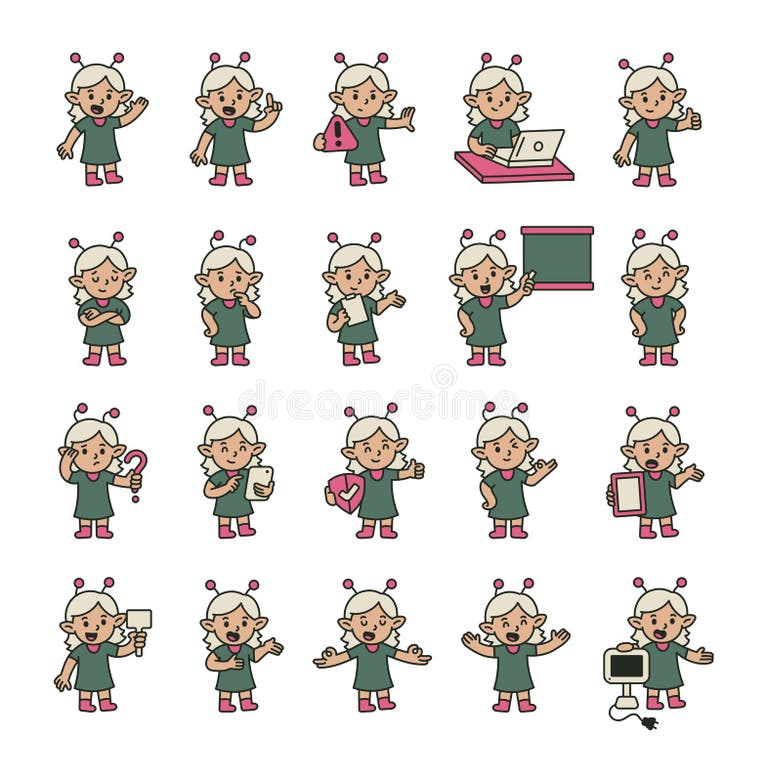 Educational Poses Stock Illustrations – 2,996 Educational Poses Stock ...