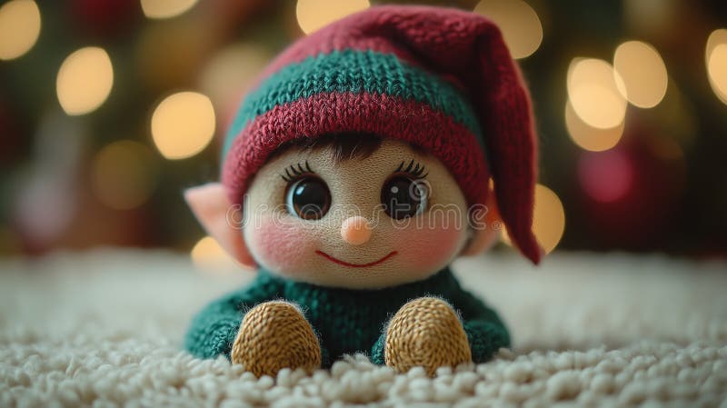 Elf toy stock image. Image of winter, character, tree - 365651293
