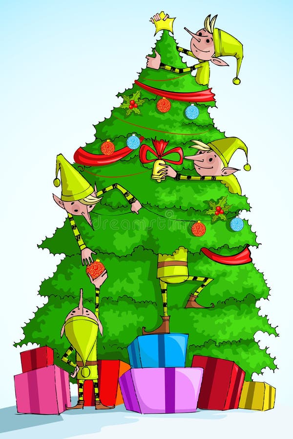 Elf Hanging Stock Illustrations – 676 Elf Hanging Stock Illustrations ...