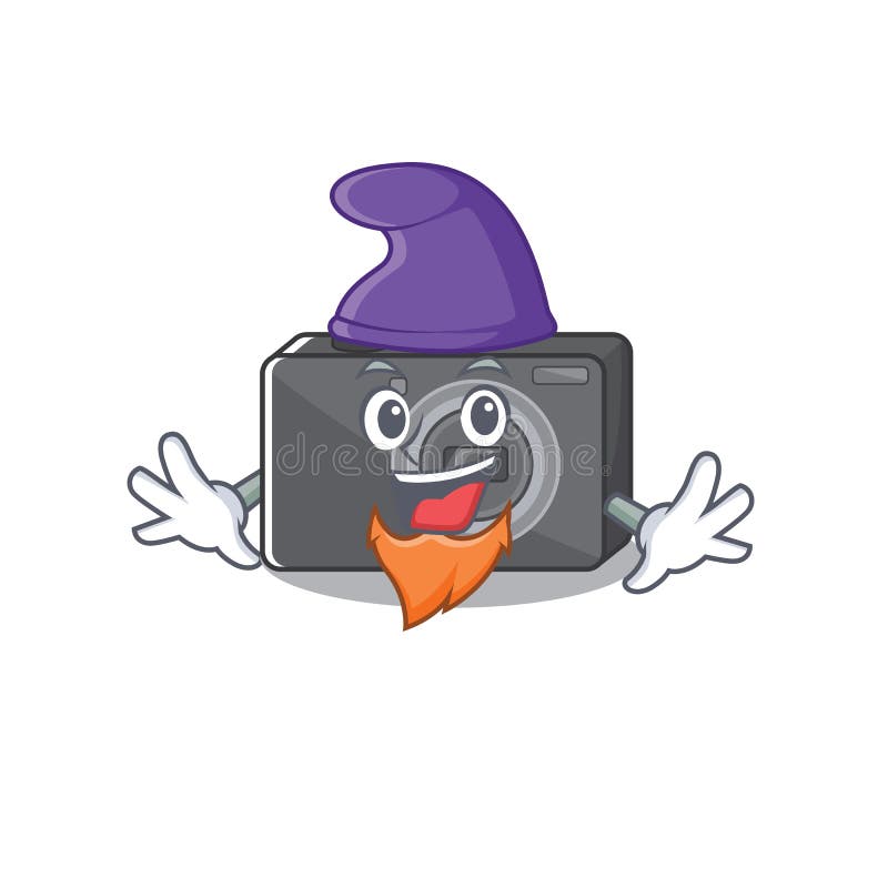 Elf Digital Camera in the Cartoon Shape Stock Vector - Illustration of ...