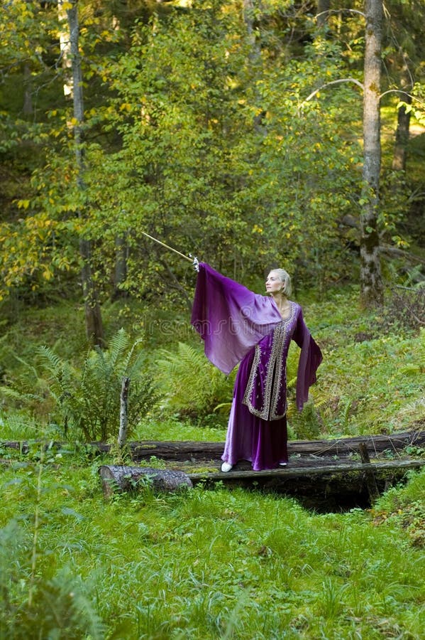 Elf girl stock image. Image of magic, look, legend, cute - 1353829