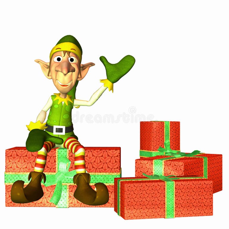 Elf Presents Stock Illustrations – 3,617 Elf Presents Stock ...