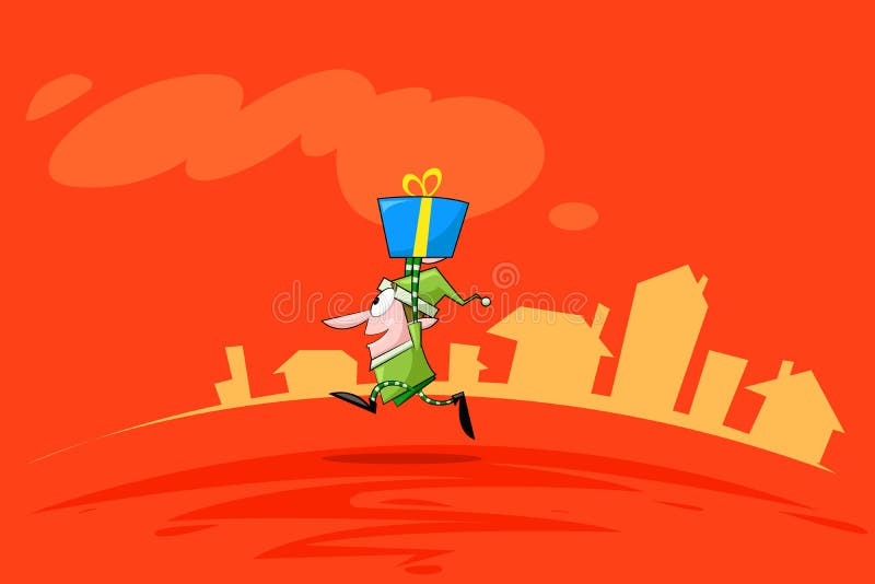 Elf Running Stock Illustrations – 533 Elf Running Stock Illustrations ...