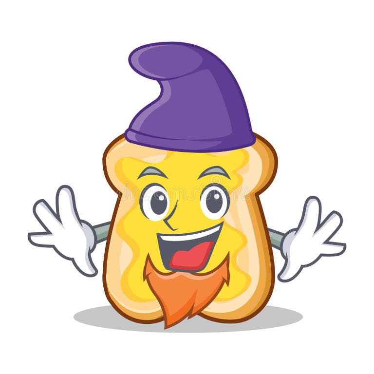 Elf Slice Bread Cartoon Character Stock Vector - Illustration of bakery ...