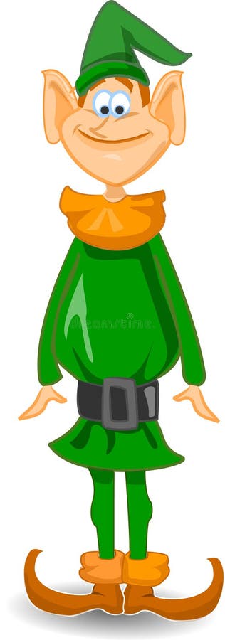 Elf,vector stock vector. Illustration of holiday, funny - 22009691