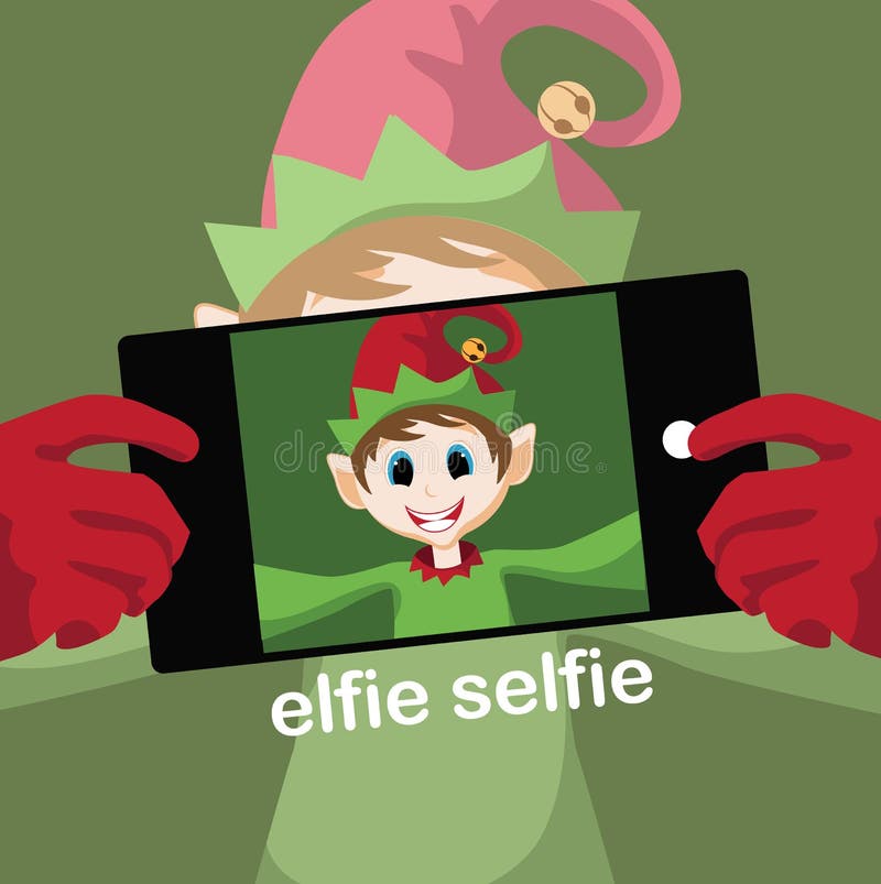 Elfie Stock Illustrations – 15 Elfie Stock Illustrations, Vectors ...