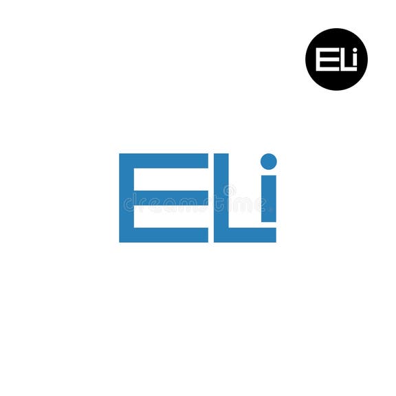ELI Logo Letter Monogram Design Stock Vector - Illustration of logos ...
