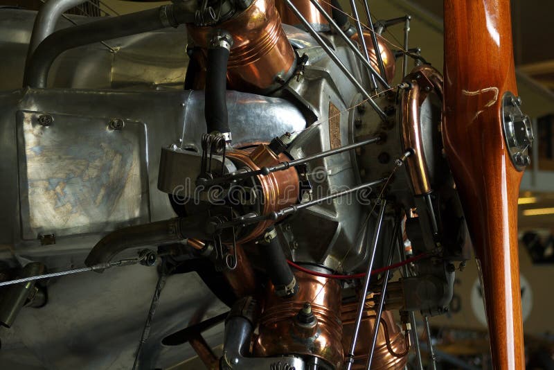 Elica Piana Di Legno Di WWI Fotografia Stock - Immagine di mondo ...