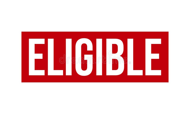 Eligible Rubber Stamp. Eligible Grunge Stamp Seal Vector Illustration ...