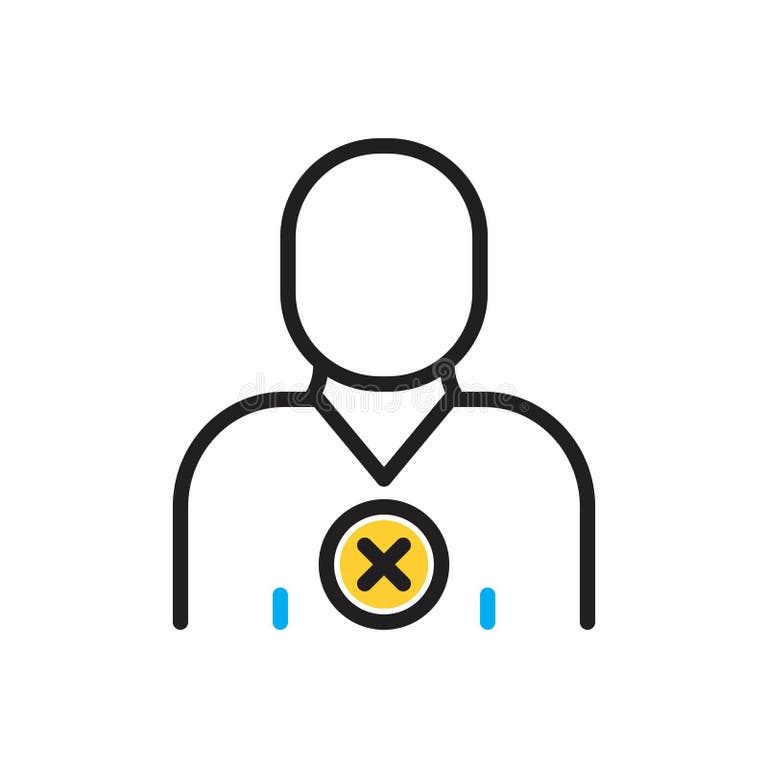 Mix Icon for Eliminate, Delete and Remove Stock Illustration ...