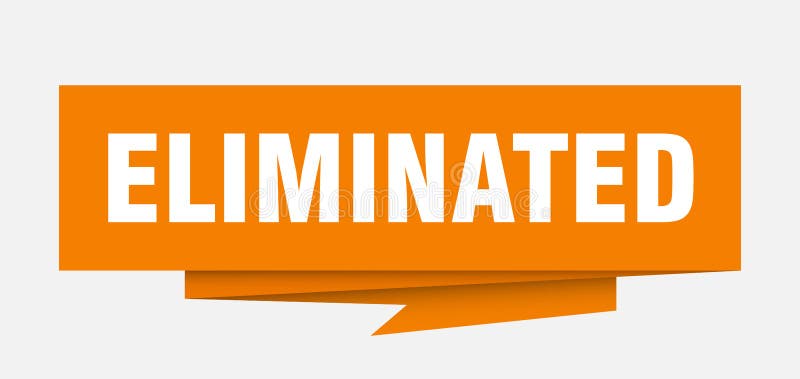 Eliminated stock vector. Illustration of origami, peeler - 124279312