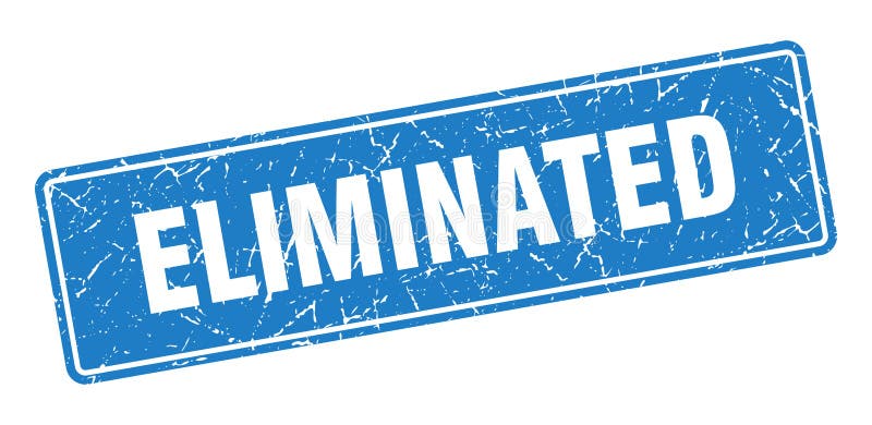 Eliminated Sign Stock Illustrations – 512 Eliminated Sign Stock ...