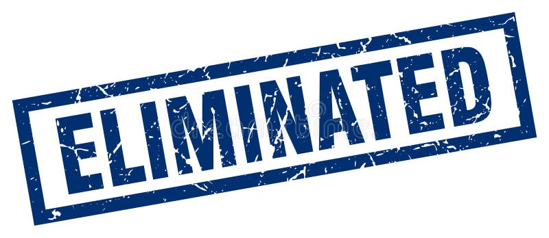 Eliminated Square Grunge Stamp Stock Illustrations – 94 Eliminated ...