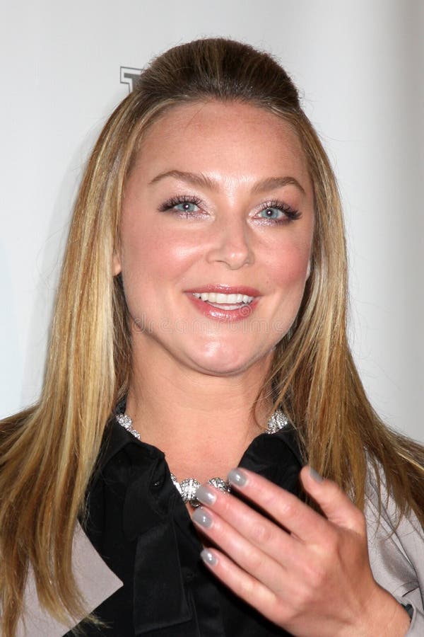 Elisabeth Rohm editorial stock image. Image of step, arrives - 25925649