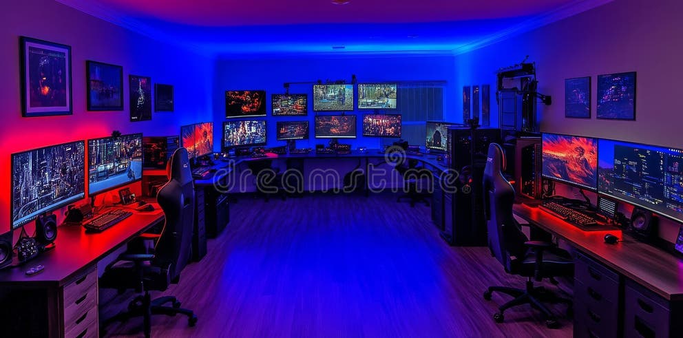 An Elite Hackers Hideout Where Information is Exchanged and Ideas are ...