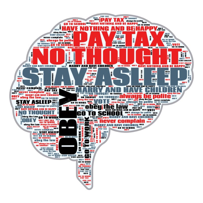 Elite Power Over the Mass Abstract Text Background Illustrations Stock ...