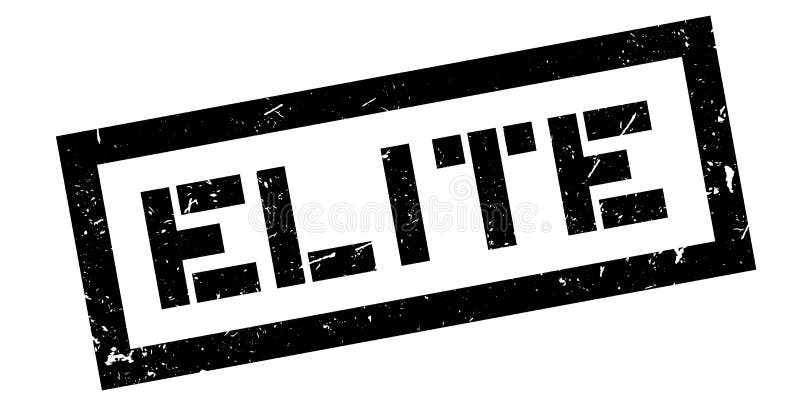 Elite rubber stamp stock illustration. Illustration of fine - 83158340