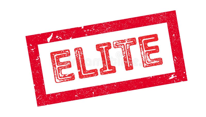 Elite rubber stamp stock illustration. Illustration of noble - 83158431
