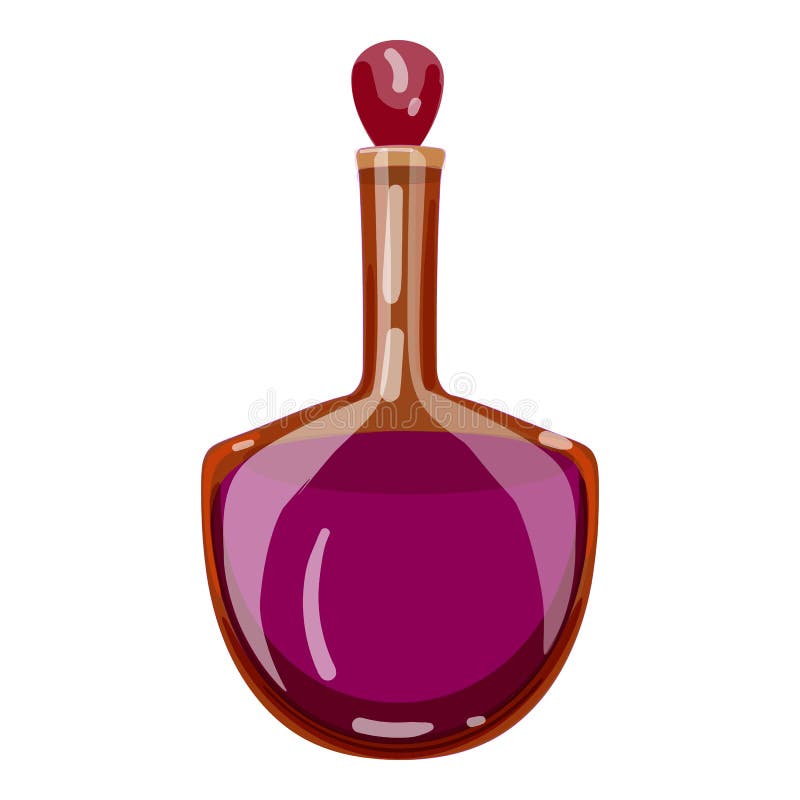 Elixir Bottle Icon Cartoon Vector. Magic Game Stock Vector ...