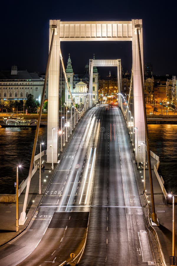 The Elizabeth Bridge stock photo. Image of river, budapest - 72358888