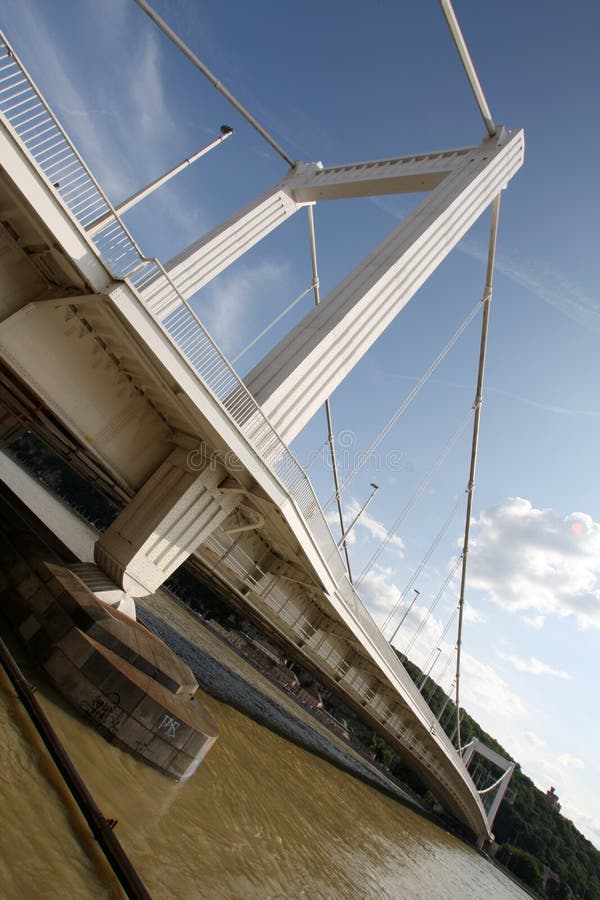 Elizabeth Bridge (in Budapest in Hungary) Stock Image - Image of ...