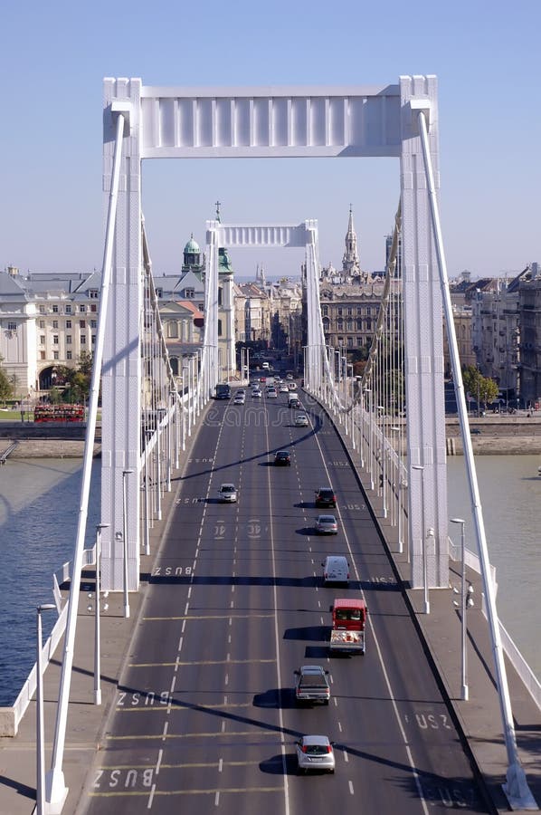 Elizabeth bridge Budapest stock photo. Image of cityscape - 29708336