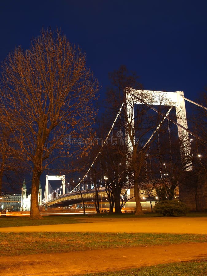 Elizabeth Bridge stock image. Image of travel, evening - 38819217