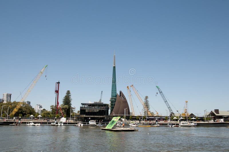 Elizabeth Quay - Perth - Australia Editorial Stock Photo - Image of ...