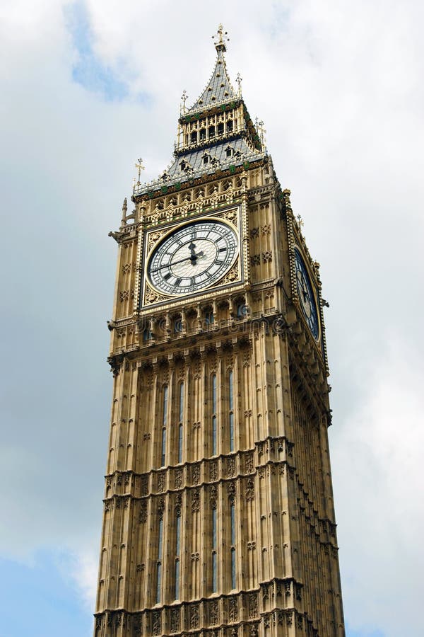 Elizabeth Tower. stock image. Image of british, heritage - 50980751