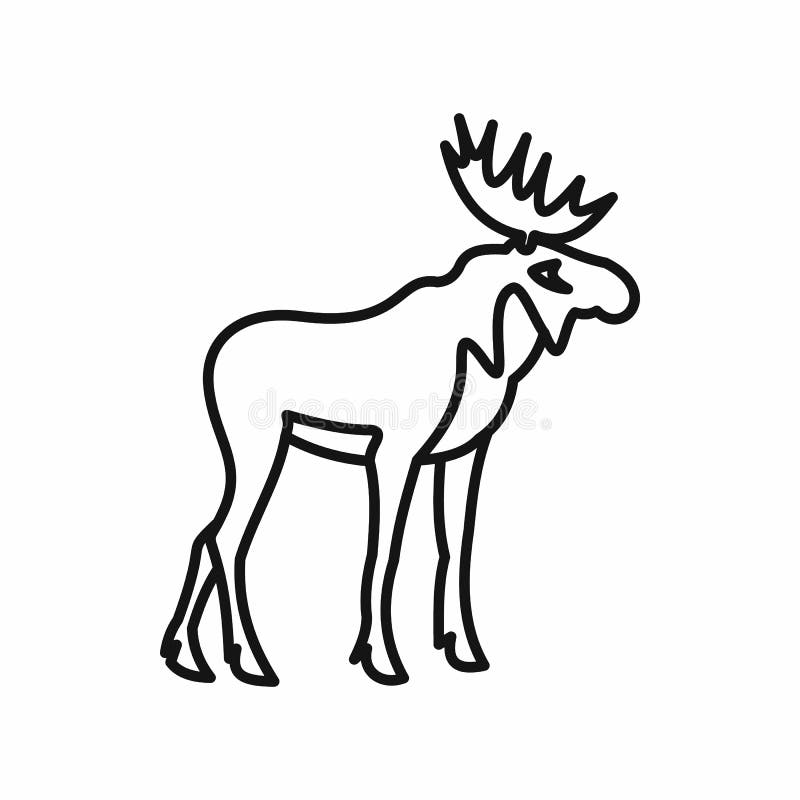 Cervus Canadensis Stock Illustrations – 21 Cervus Canadensis Stock ...