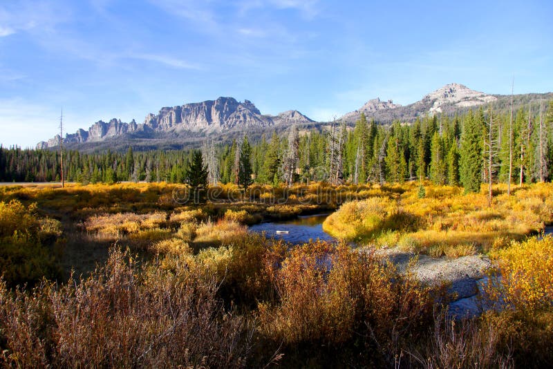 Elk Ridge stock photo. Image of scenery, october, bush - 16471434