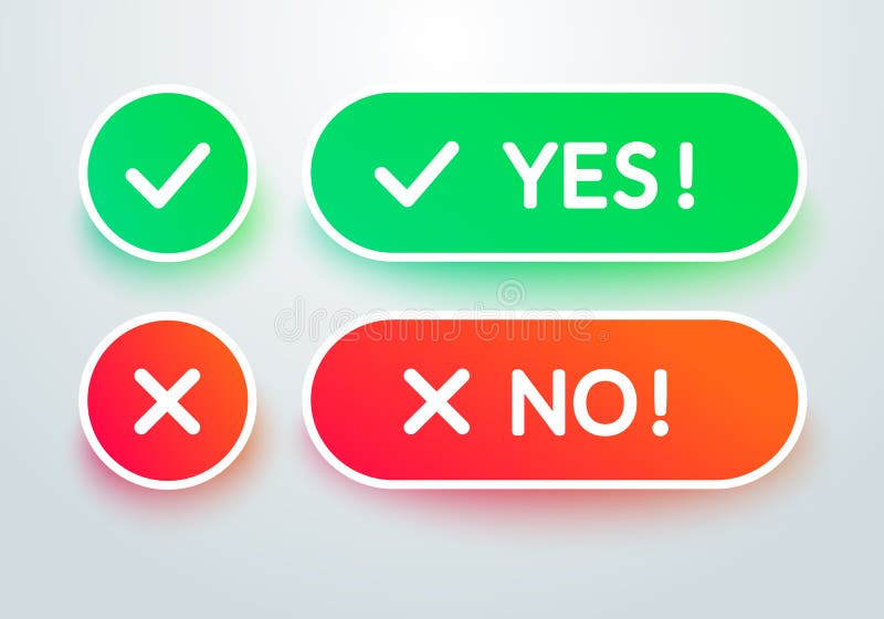 Yes No Game Stock Illustrations – 212 Yes No Game Stock Illustrations ...