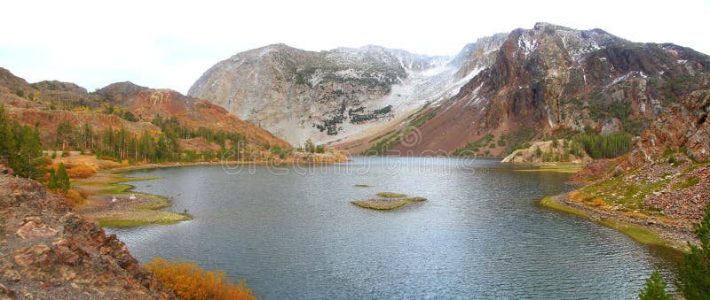 Ellery lake stock image. Image of pine, pure, nature - 65362087