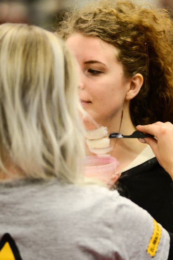 Ellimacs SFX Famous on Youtube in Makeup Editorial Stock Image - Image ...