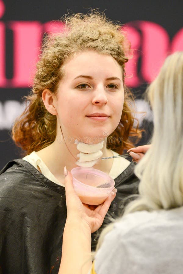 Ellimacs SFX Famous on Youtube in Makeup Editorial Photography - Image ...