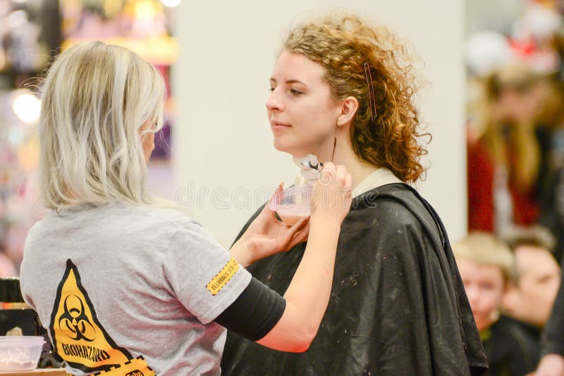 Ellimacs SFX Famous on Youtube in Makeup Editorial Photo - Image of ...