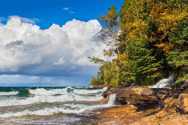 Miner s Beach Cascade stock photo. Image of lakeshore - 3826120 Miner s Beach Cascade stock photo. Image of lakeshore - 3826120