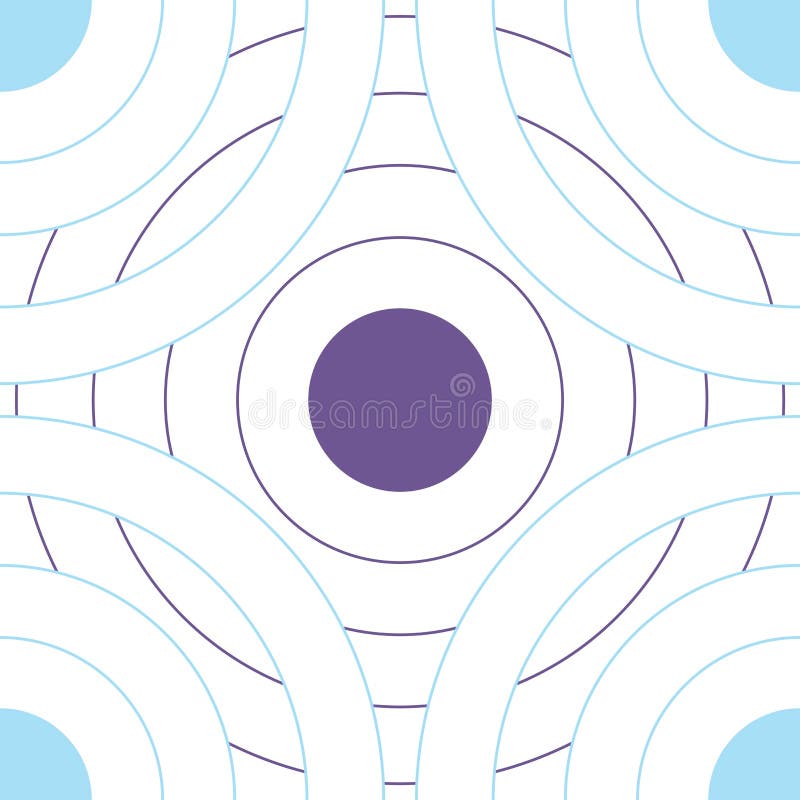 Ellipse Geometric Patterns Design Work Stock Illustration ...