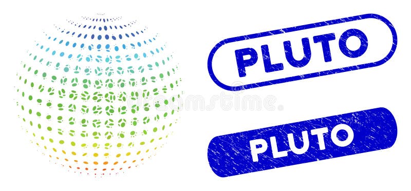 Ellipse Mosaic Dotted Sphere Surface Abstraction with Distress Pluto ... Ellipse Mosaic Dotted Sphere Surface Abstraction with Distress Pluto ...