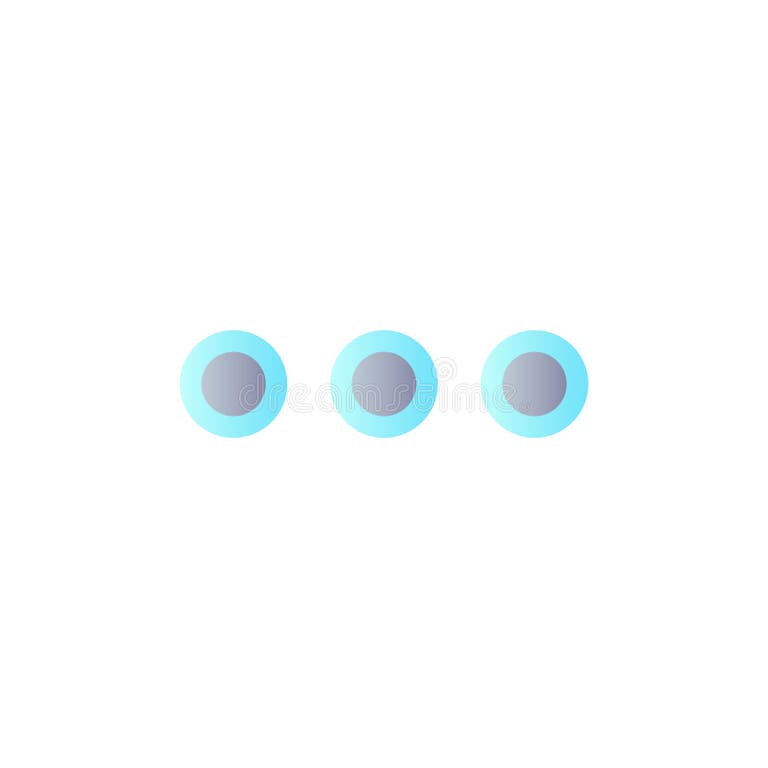 Ellipsis Menu Icon Stock Illustrations – 91 Ellipsis Menu Icon Stock Illustrations, Vectors ...