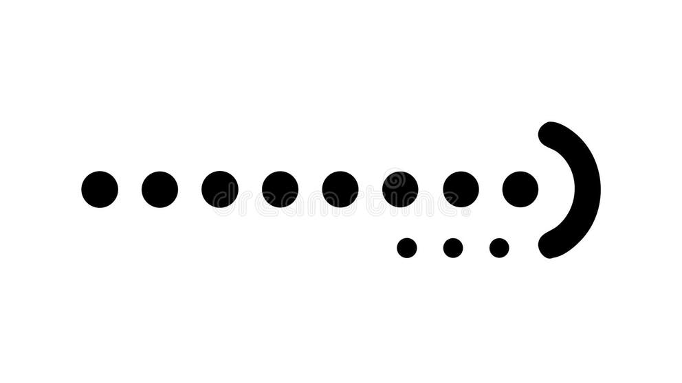 Ellipsis Loading Dots Icon Waiting Process Indicator, Vector Design ...