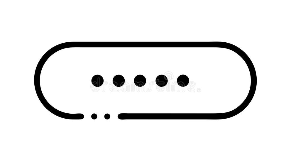 Ellipsis Loading Vector Icon, More Options and Typing Symbol, Vector ...