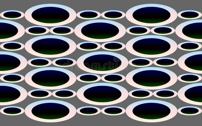 Elliptical Abstract Wallpaper, Multiple Circles Stacked Together, Full ...