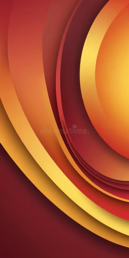 Elliptical Shapes in Maroon Goldenrod Stock Image - Image of wallpaper ...
